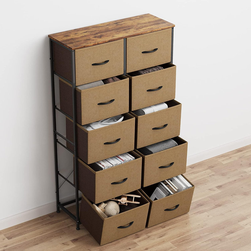 Ebern Designs Brelan 10 - Drawer Dresser | Wayfair