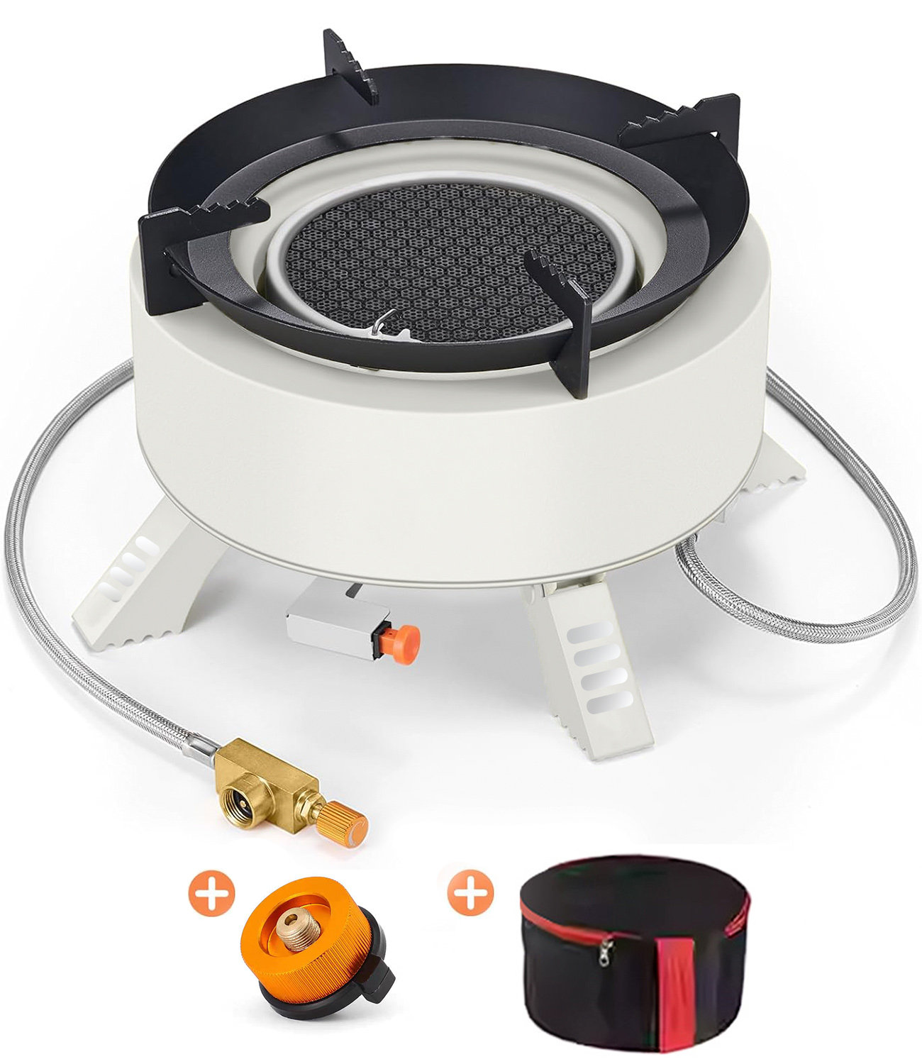 Blatia Propane Camping Stove with Carrying Case, Adjustable Infrared ...