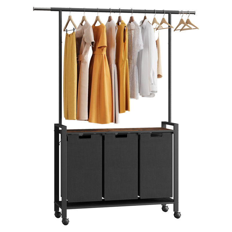 gaomon Free Standing Laundry Room Organizer with Wheels & Reviews | Wayfair
