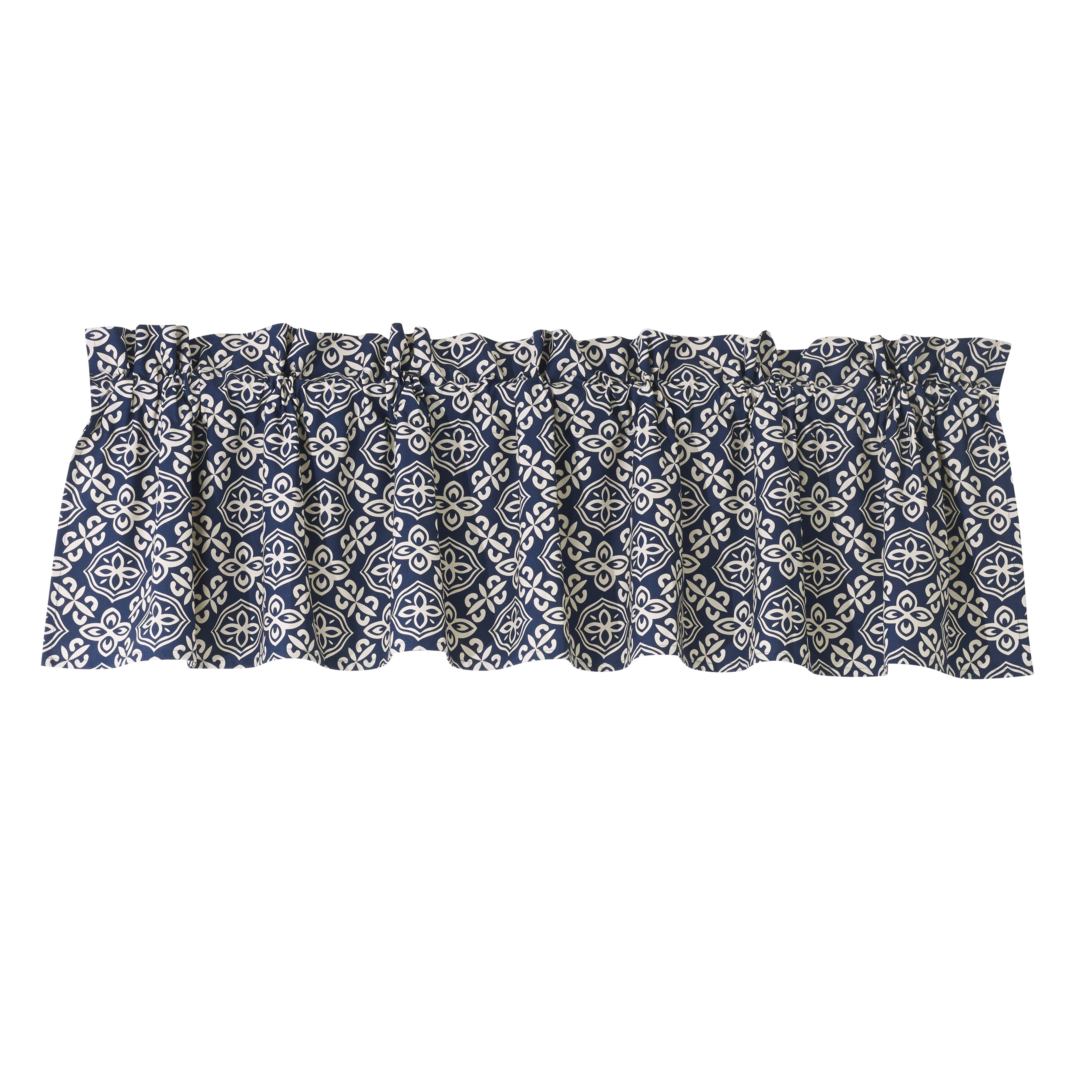 HiEnd Accents Balloon 8.7" Window Valance in Blue | Wayfair