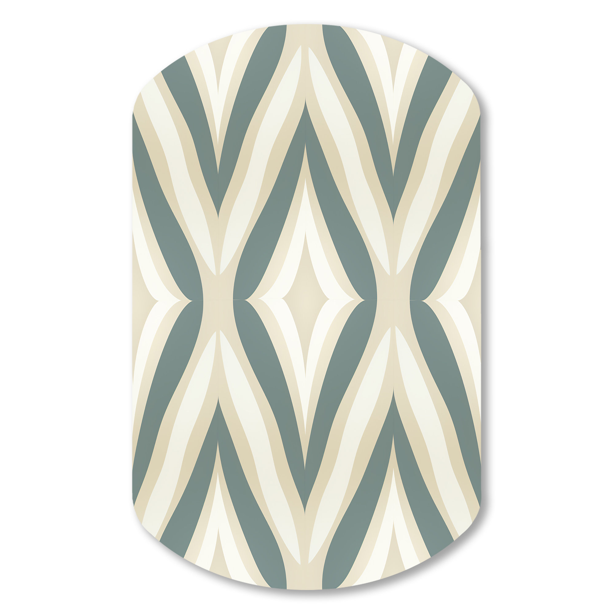 Design Art Neutral Space - Abstract Irregular Wall Art - Cylinder Shape ...