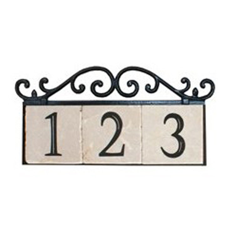 NACH Geogia Rectangle Address Plaque Frame | Wayfair