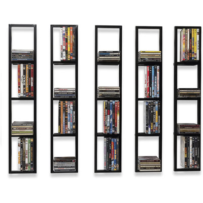 Ebern Designs Multimedia Wall Mounted Media Storage & Reviews | Wayfair