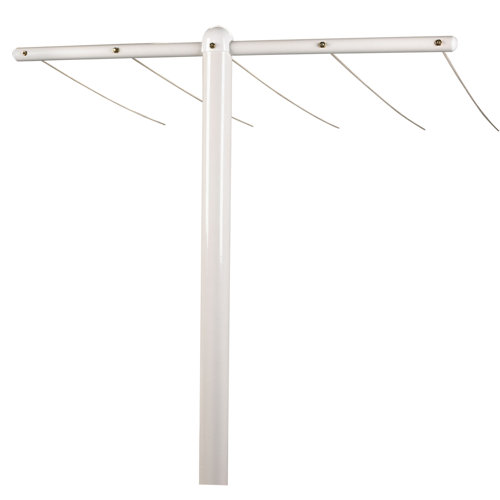 Rebrilliant Metal Clothesline Pole & Reviews | Wayfair