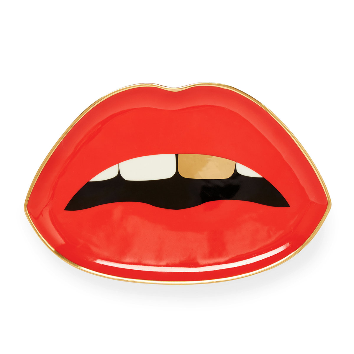 Jonathan Adler Lips Trinket Tray & Reviews | Wayfair