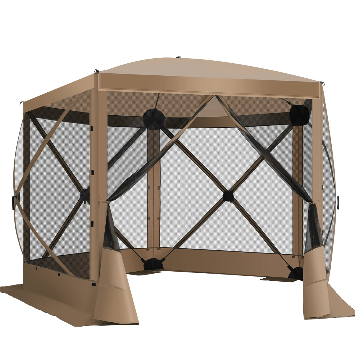 TOOLUCK 10FTx10FT Screen Room with Mosquito Netting | Wayfair