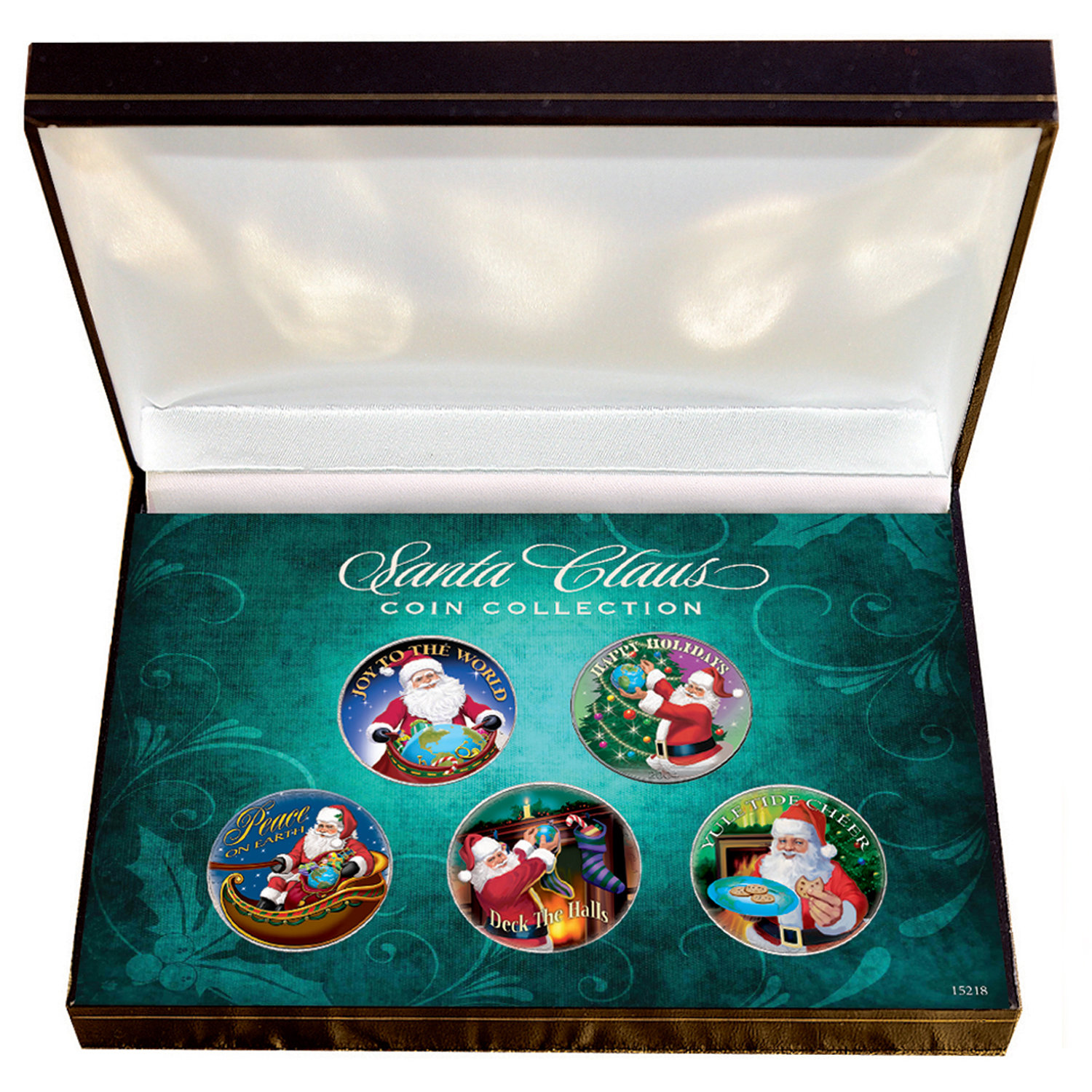 The Holiday Aisle® Santa Claus JFK Half Dollar Coin Box Set & Reviews ...