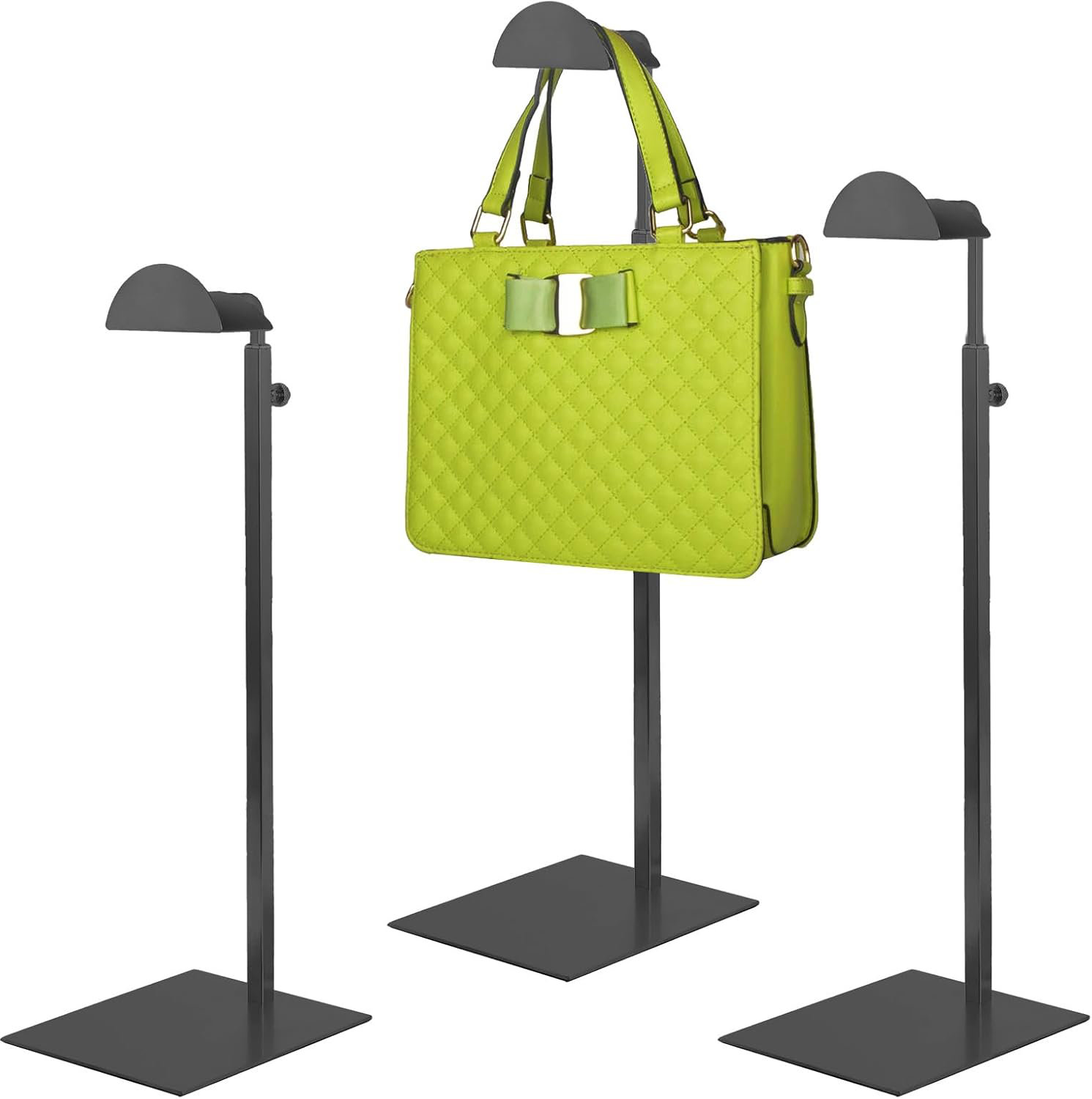 Elaine Mercure 3 Pack Purse Display Rack Stainless Steel Handbag ...