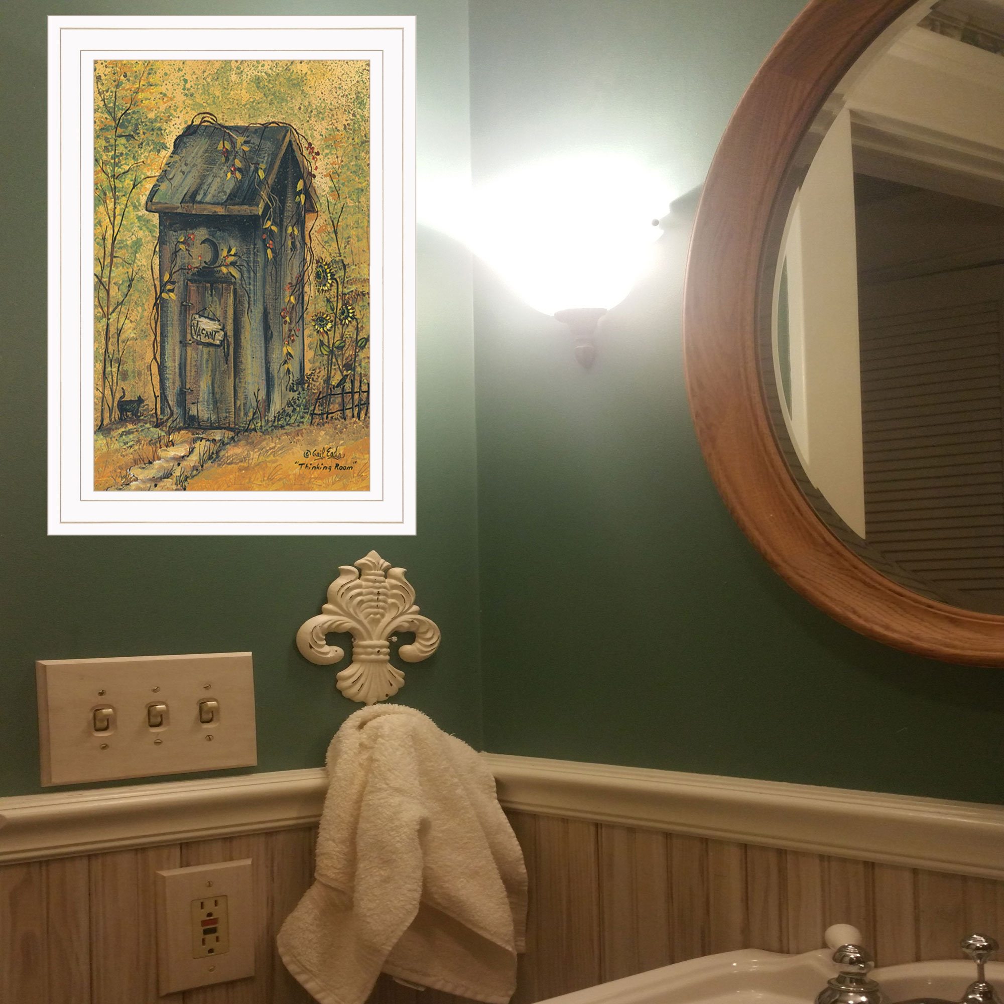 August Grove "Thinking Room" By Gail Eads, Ready to Hang Framed Print ...
