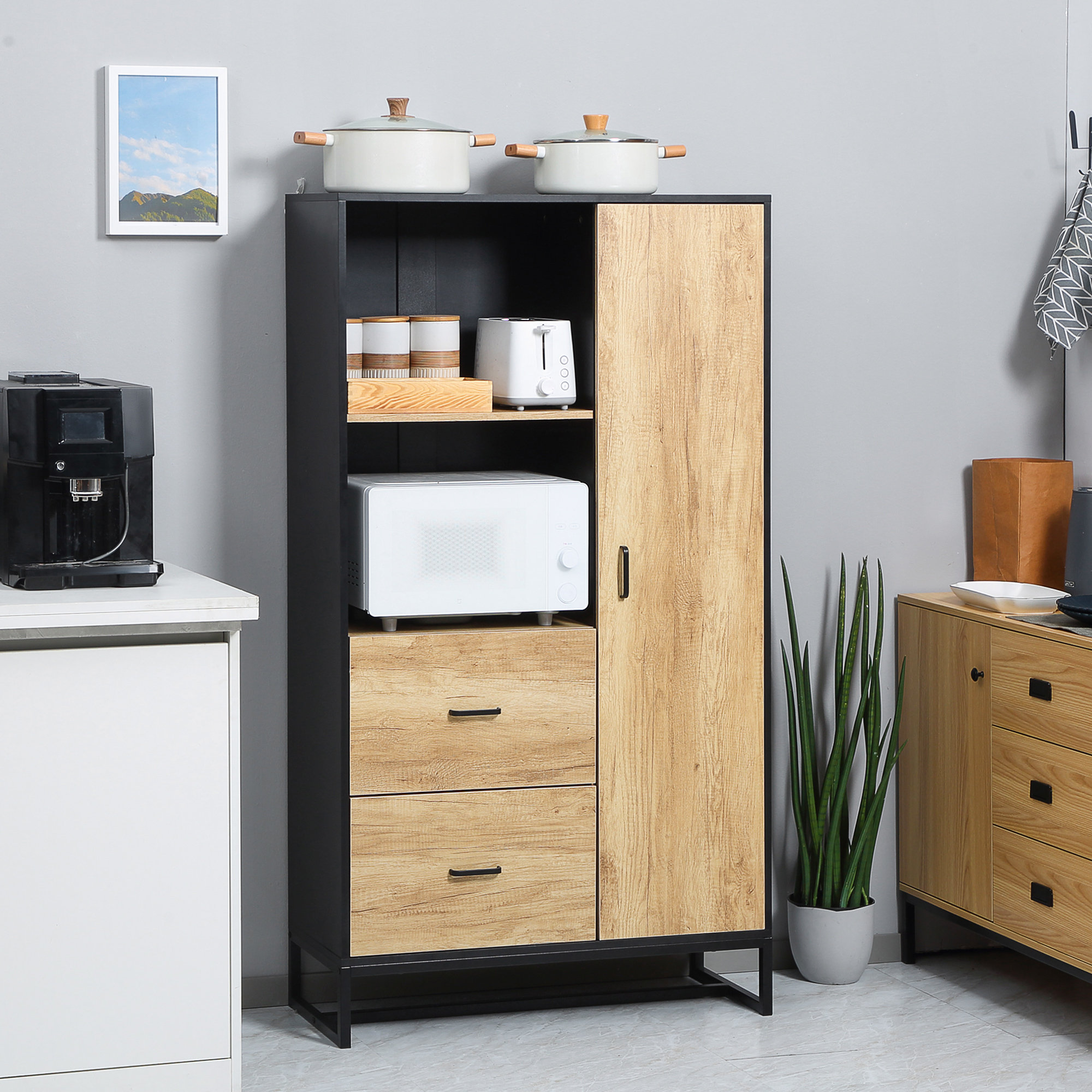 Latitude Run Laniya 160cm Kitchen Pantry & Reviews | Wayfair.co.uk