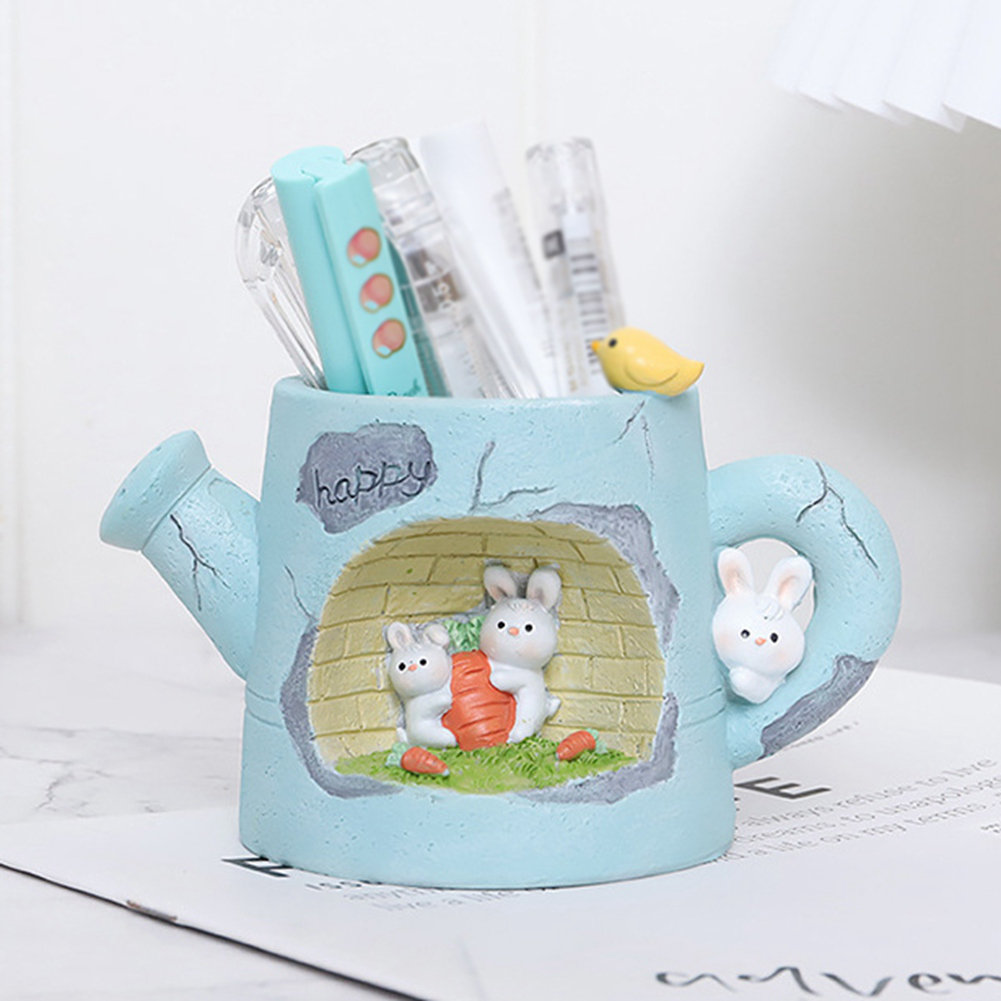 Ophelia & Co. 1 Piece Sprinkler Shape Succulent Planter, Desktop Resin ...