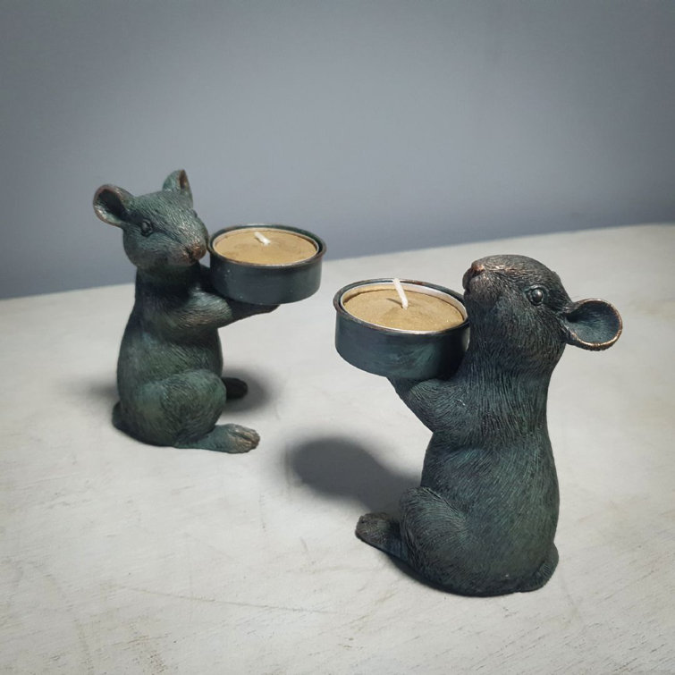 Lark Manor Mouse Tealight Holder | Wayfair.co.uk