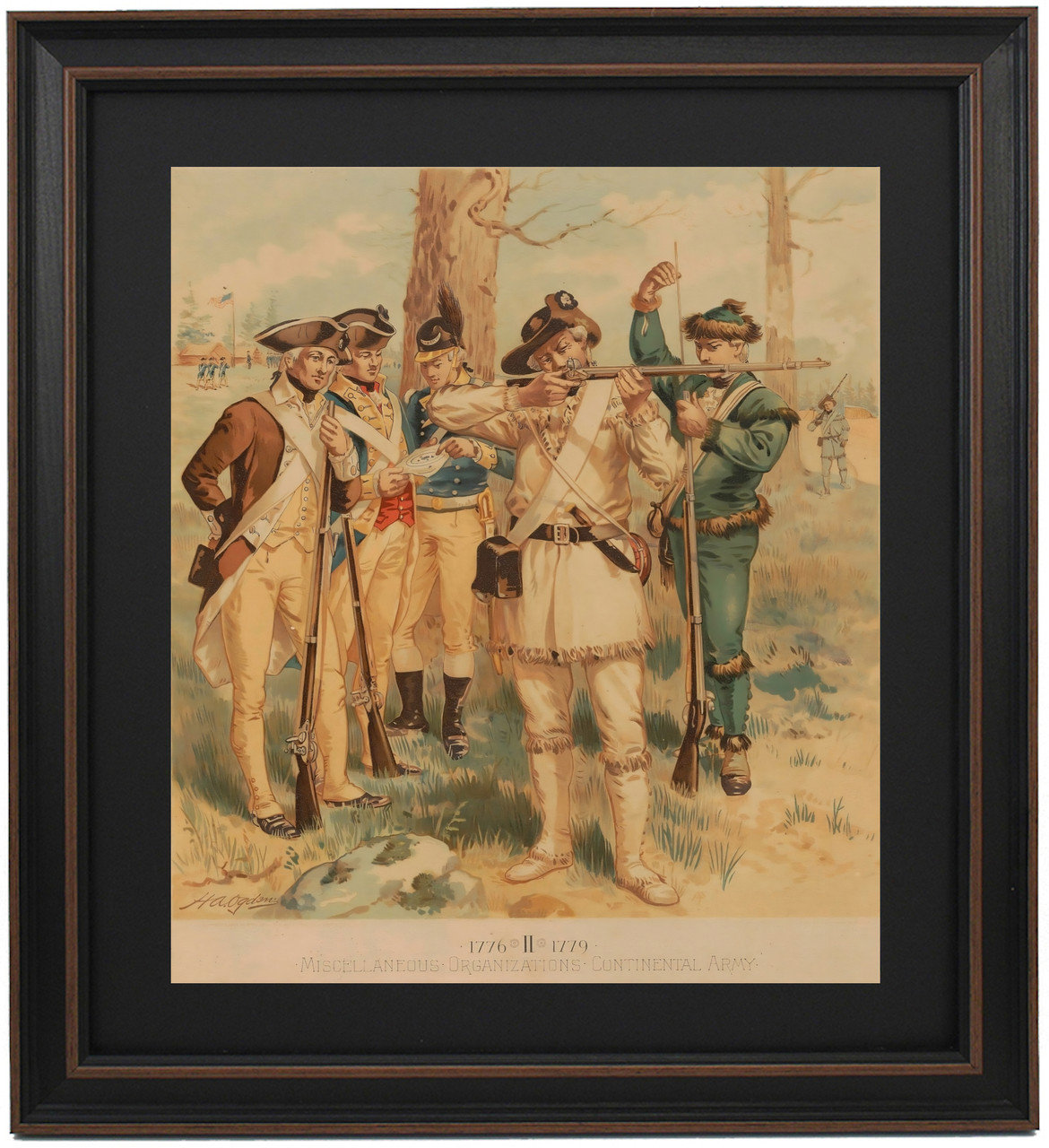 Canora Grey 1776 -1779 Miscellaneous Organizations Continental Army By Henry Alexander Ogden ...