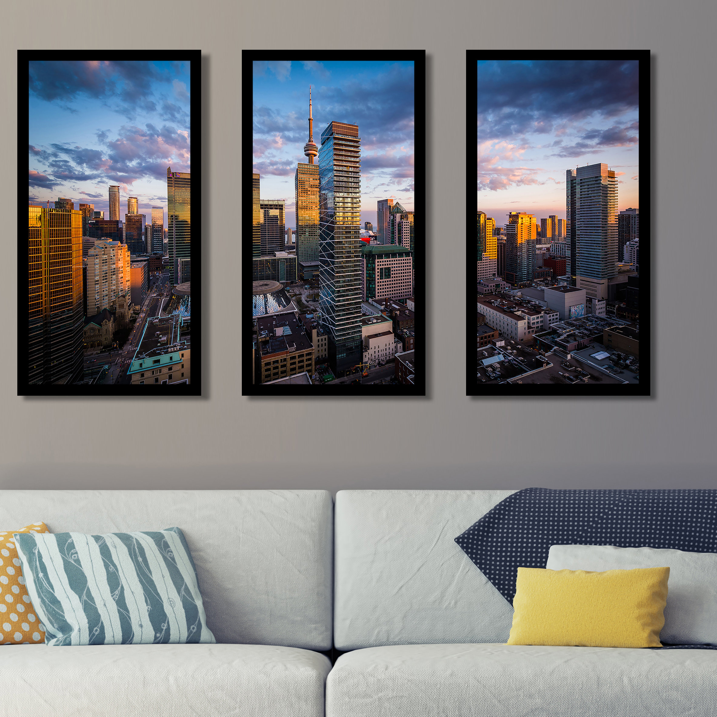 PicturePerfectInternational " Buildings At Sunset In Downtown Toronto ...