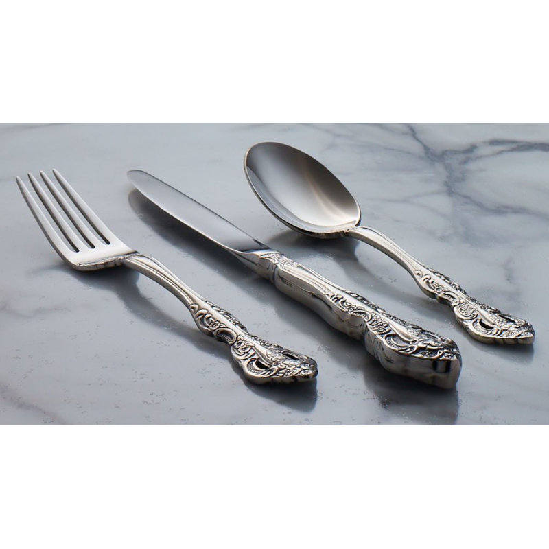 Oneida Michelangelo 45 Piece Fine Flatware Set, Service For 8 & Reviews ...