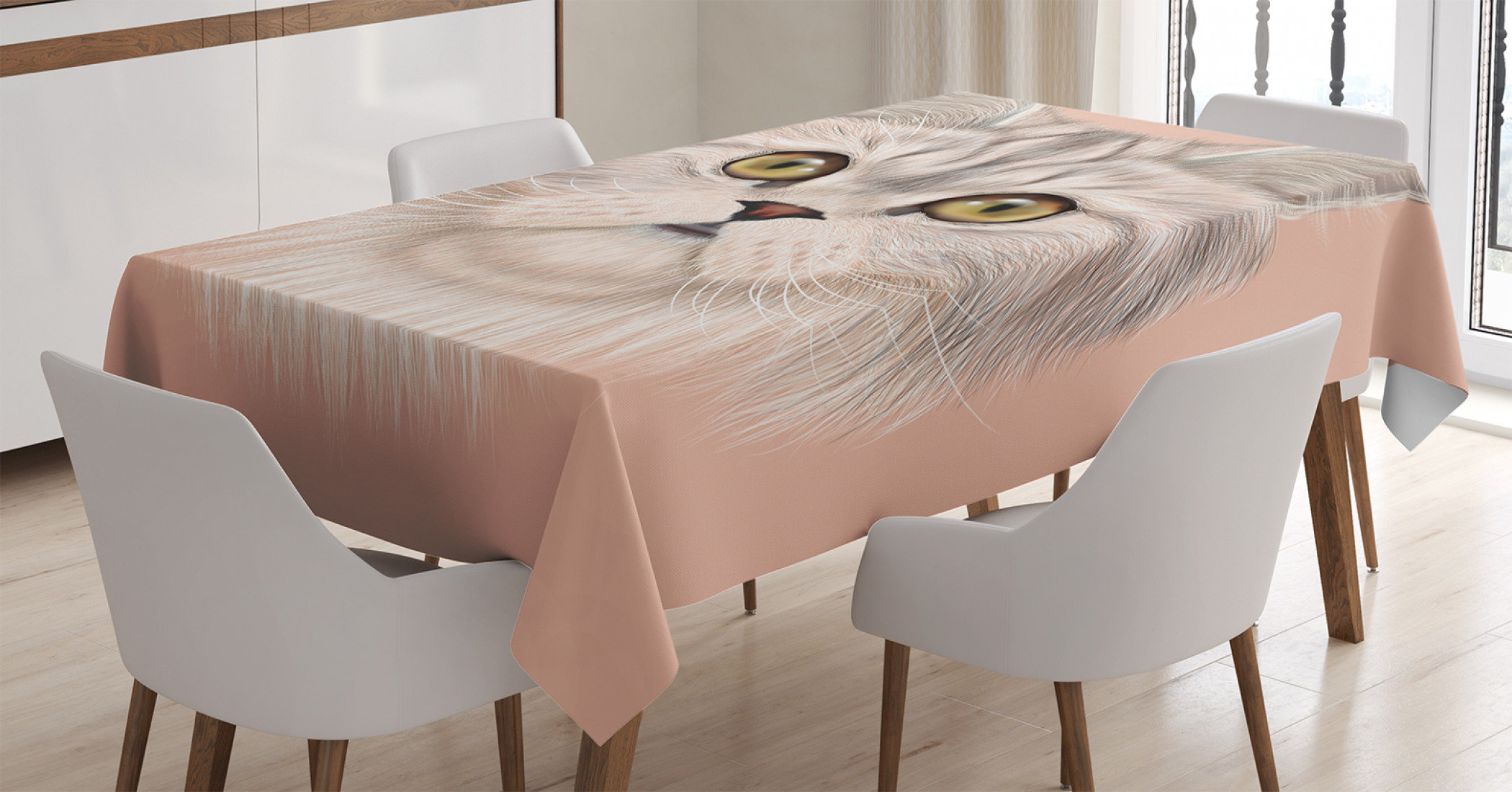 East Urban Home Cat Tablecloth | Wayfair