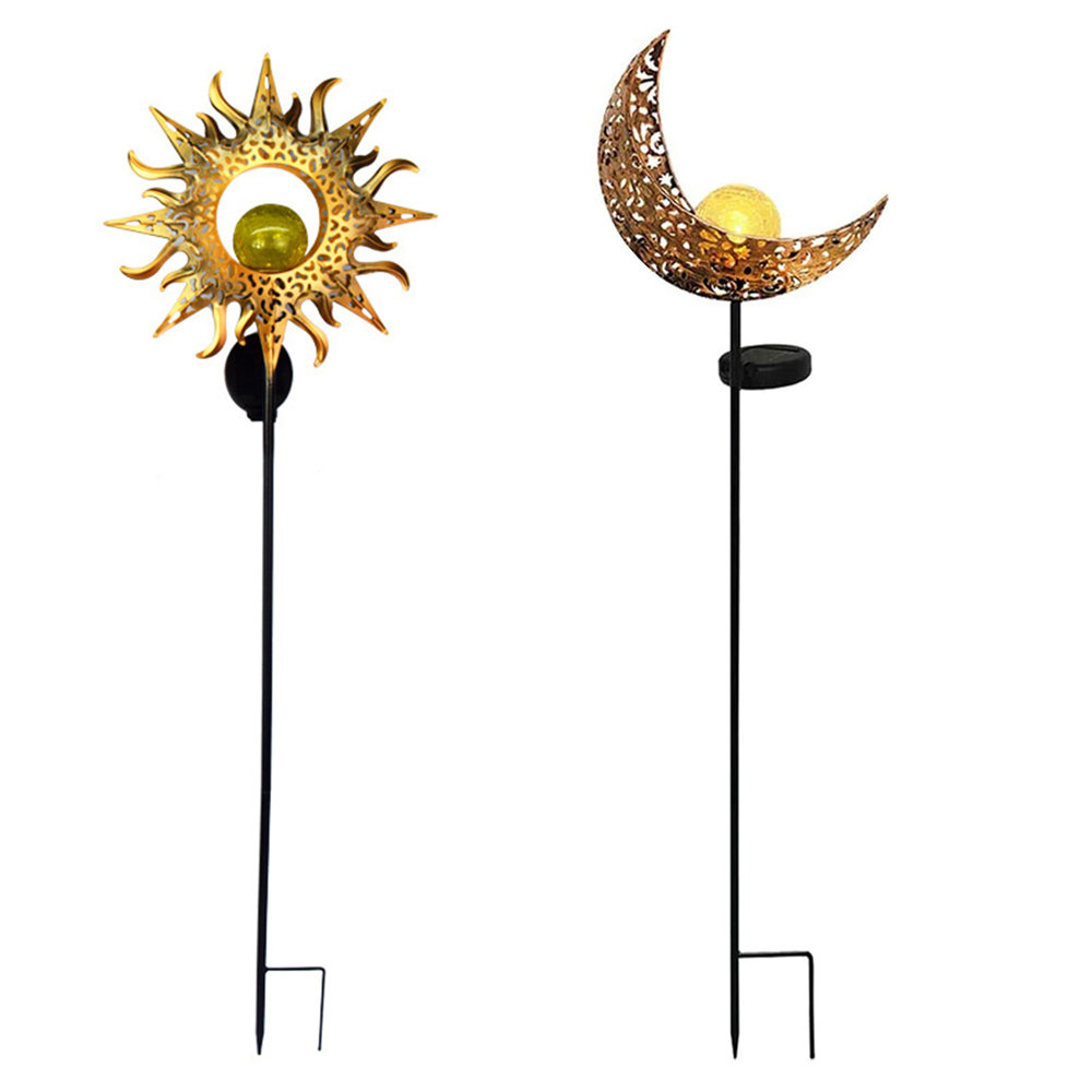 SolarEra 2 Pcs Different Yellow Solar Powerd Integrated LED Pathway ...