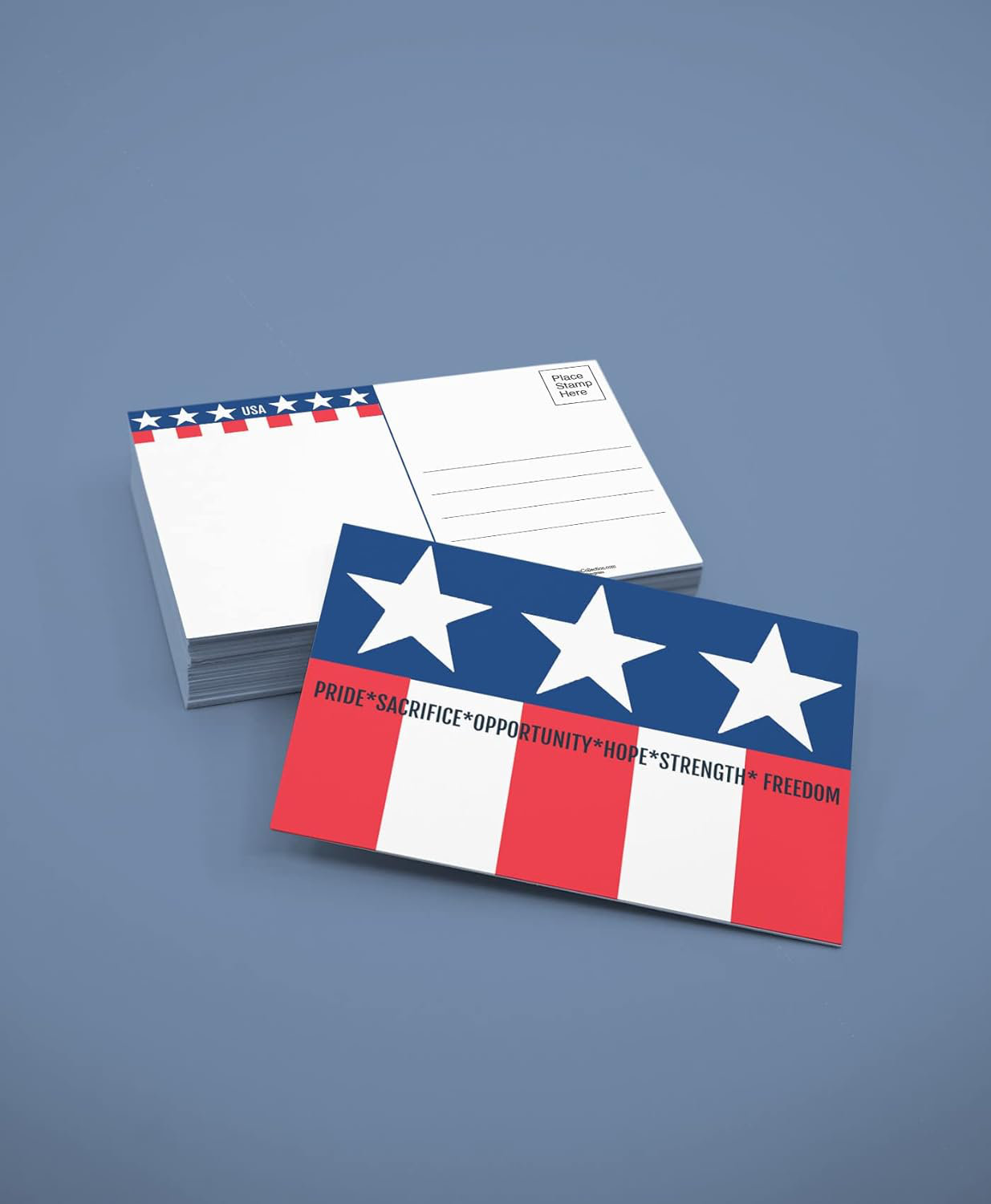 The Holiday Aisle® - USA Patriotic Postcards, 40 Pack All Occasion ...