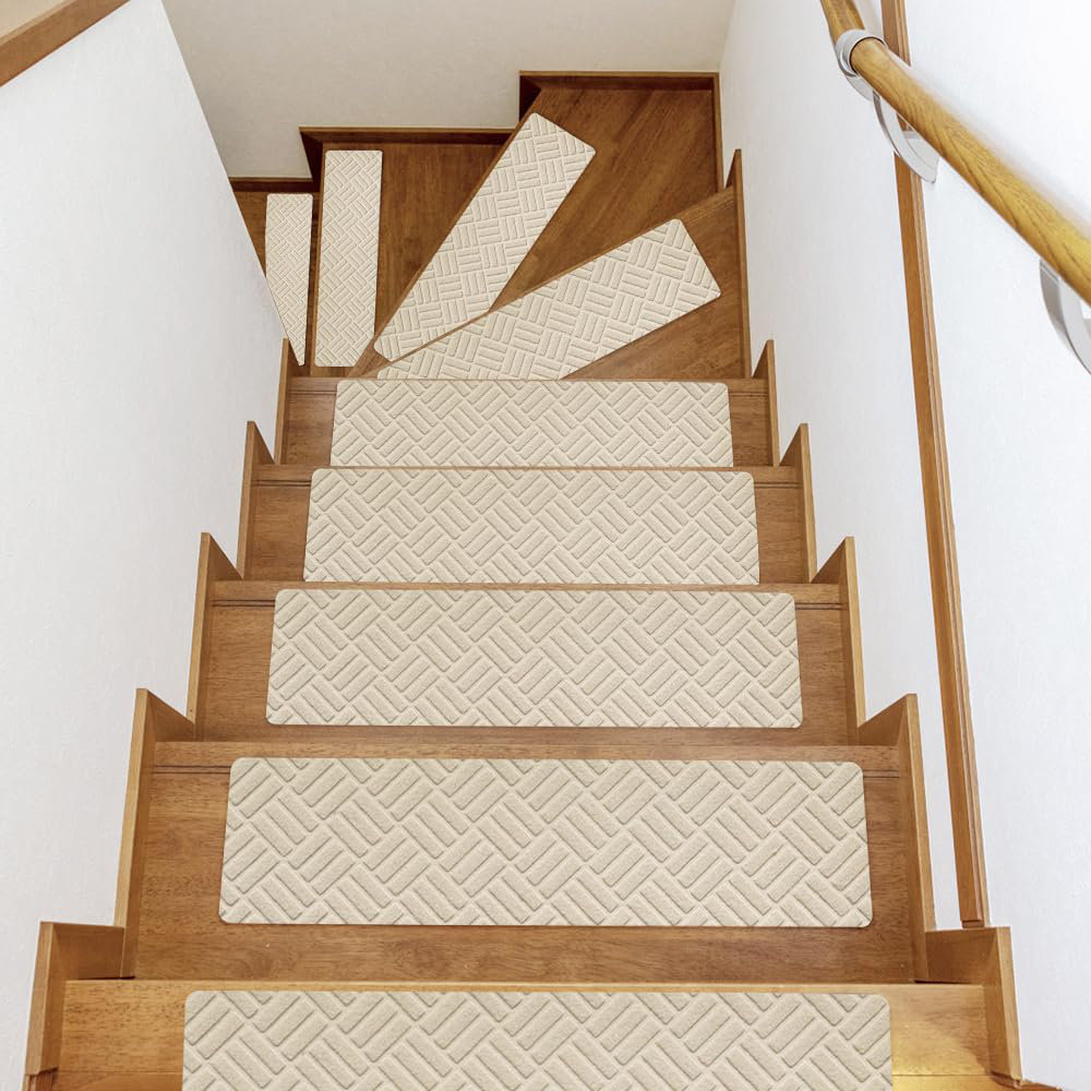 Latitude Run® 8" X 30" Stair Treads For For Wooden Steps,Non-Slip ...