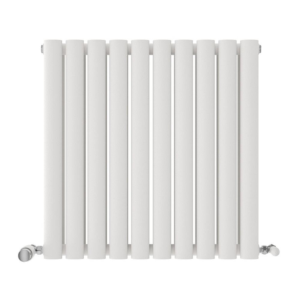 iBathUK Princia Horizontal Double Oval Panel Radiator | Wayfair.co.uk