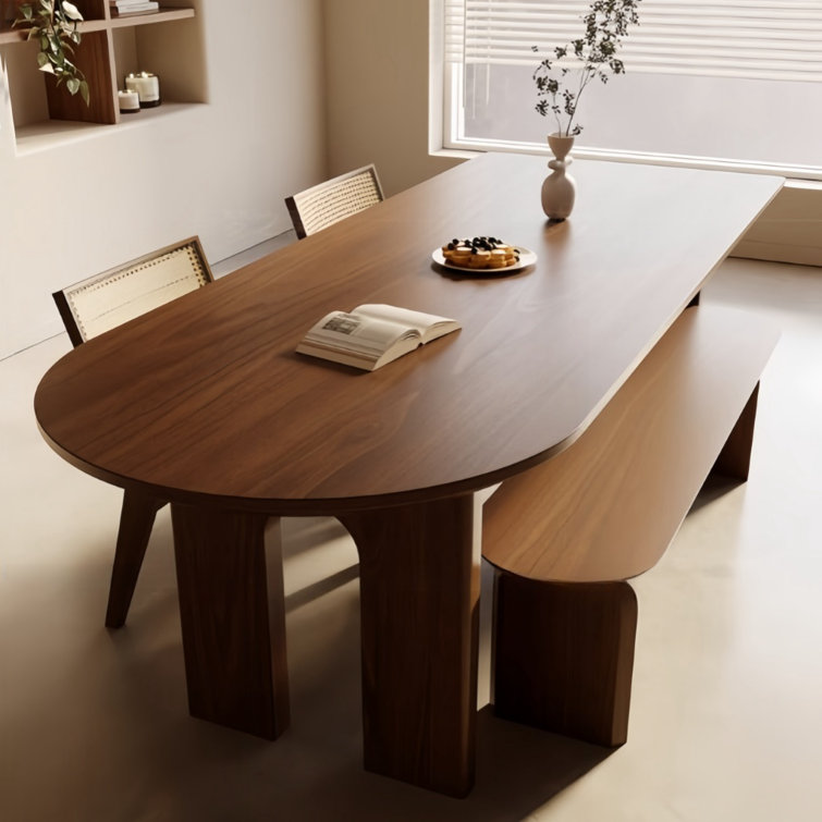 STAR BANNER 4 - Piece Solid Wood Double Pedestal Dining Set - Wayfair ...