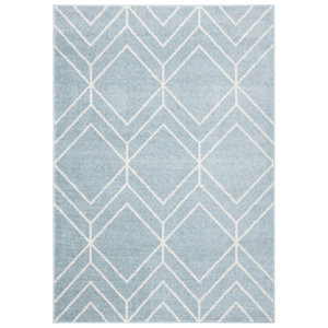 Corrigan Studio® Janssen Performance Geometric Rug & Reviews | Wayfair