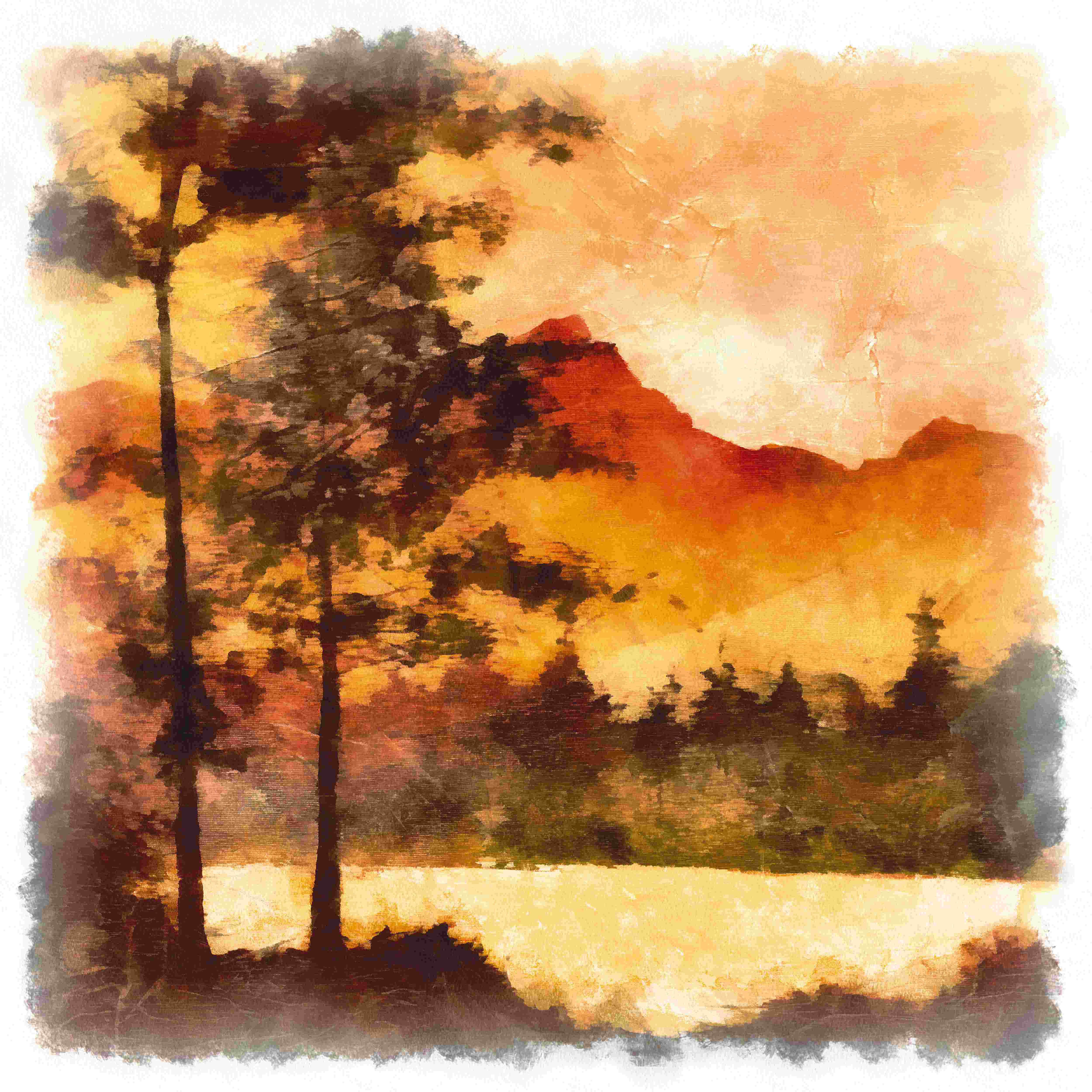 Millwood Pines Weird Orange Sky 2 - Wayfair Canada