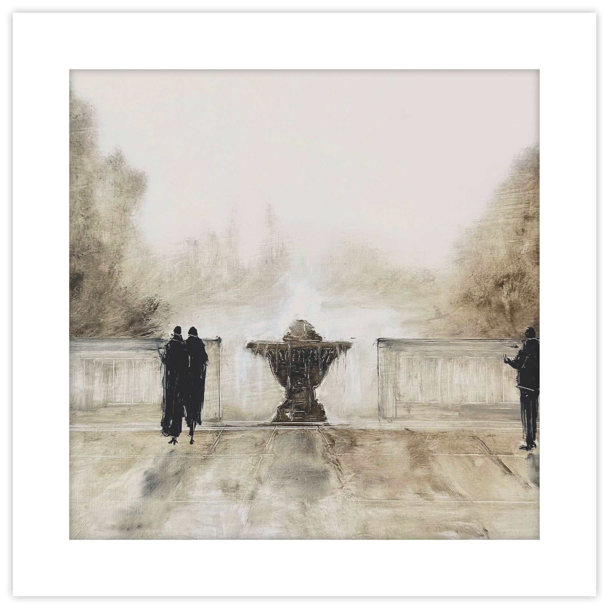 Theodore Alexander London Tourists 1 Framed Art Print | Wayfair