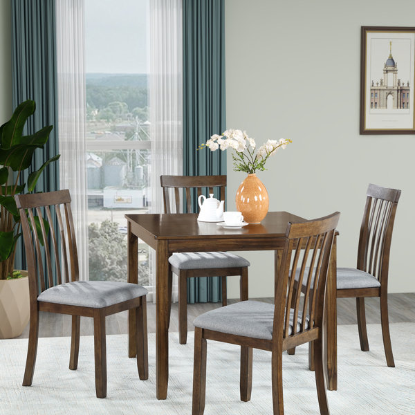 Red Barrel Studio® 5- Piece Square Dining Set | Wayfair