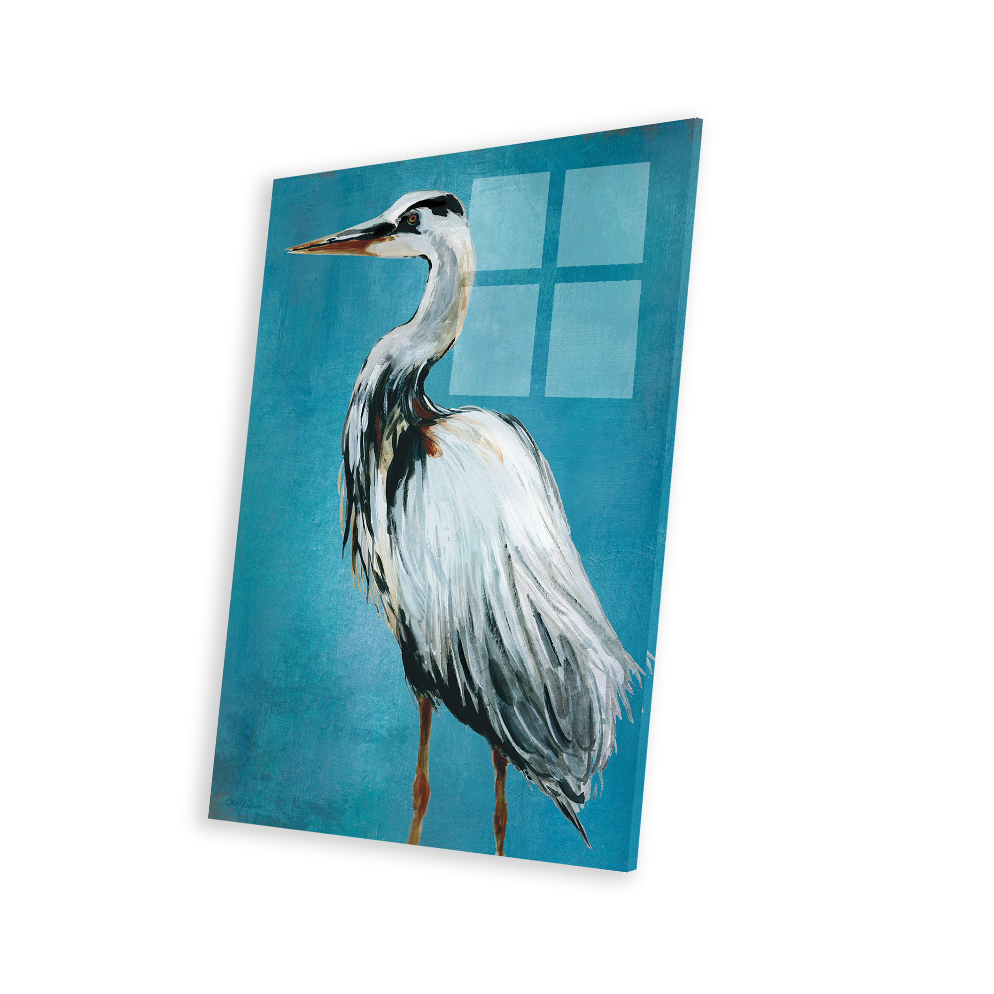 Highland Dunes Great Blue Heron II by Carol Robinson - No Frame Print ...