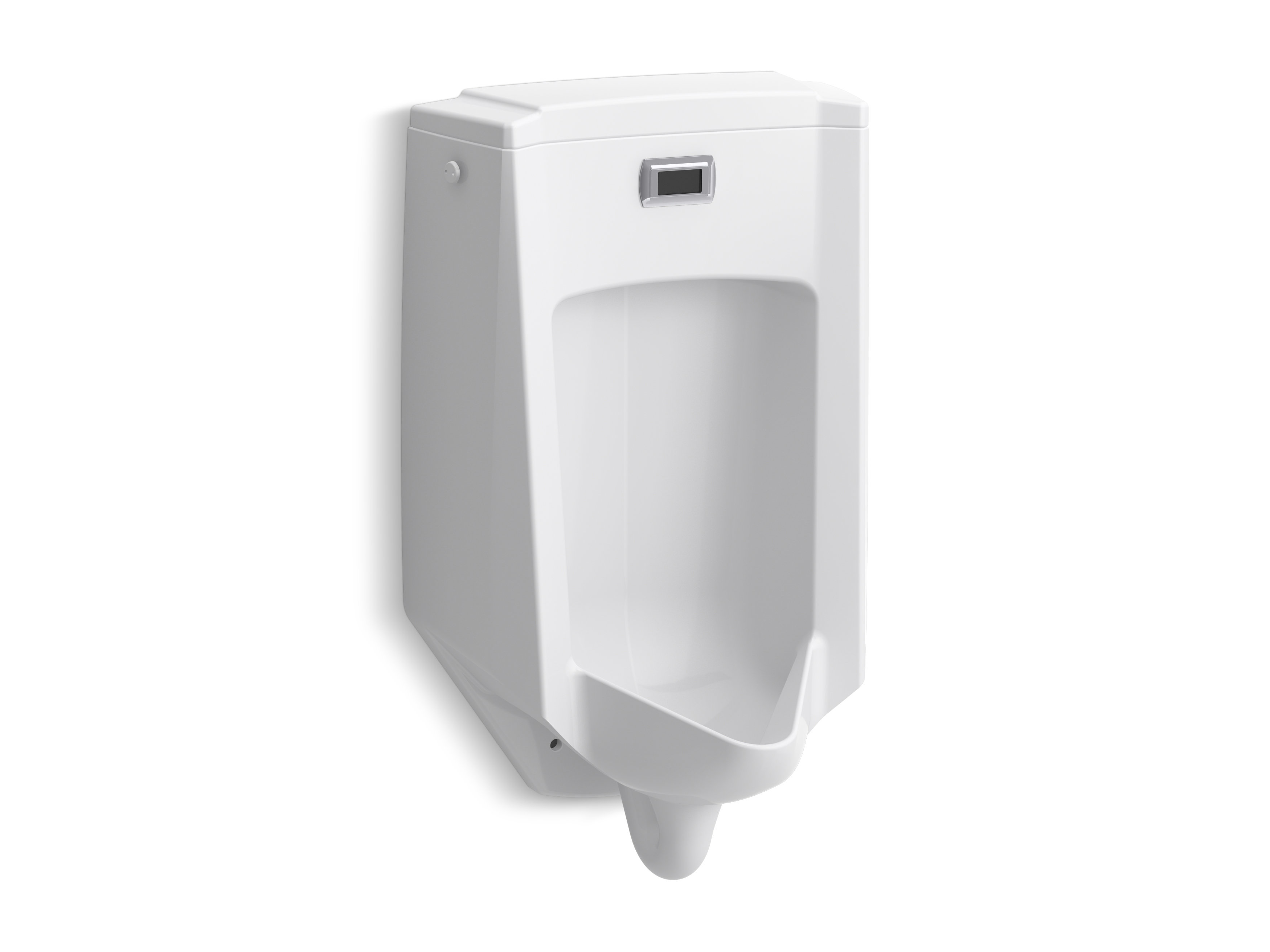 Kohler Bardon Wall-Hung Rear-Spud Touchless Urinal, 0.5 Gpf - Wayfair ...