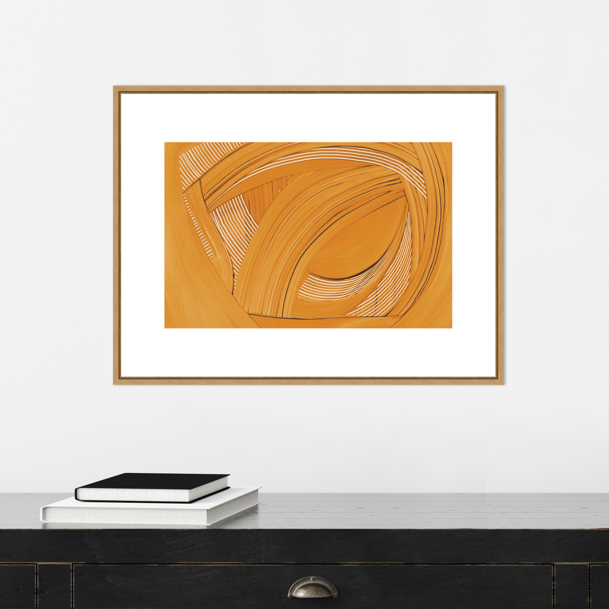 Ivy Bronx Fariza " Weaving II " by Mike Schick Painting Print | Wayfair