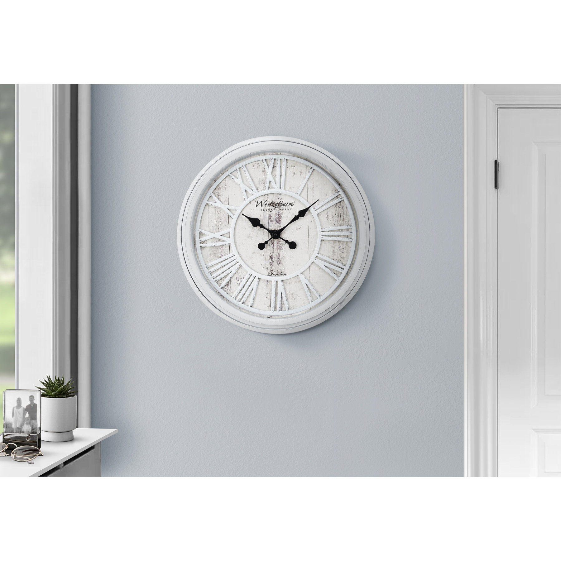 Ophelia & Co. Round Clocks, Wall Clock, Transitional | Wayfair