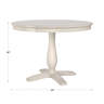 Winston Porter Scavorris 44" Pedestal Dining Table | Wayfair