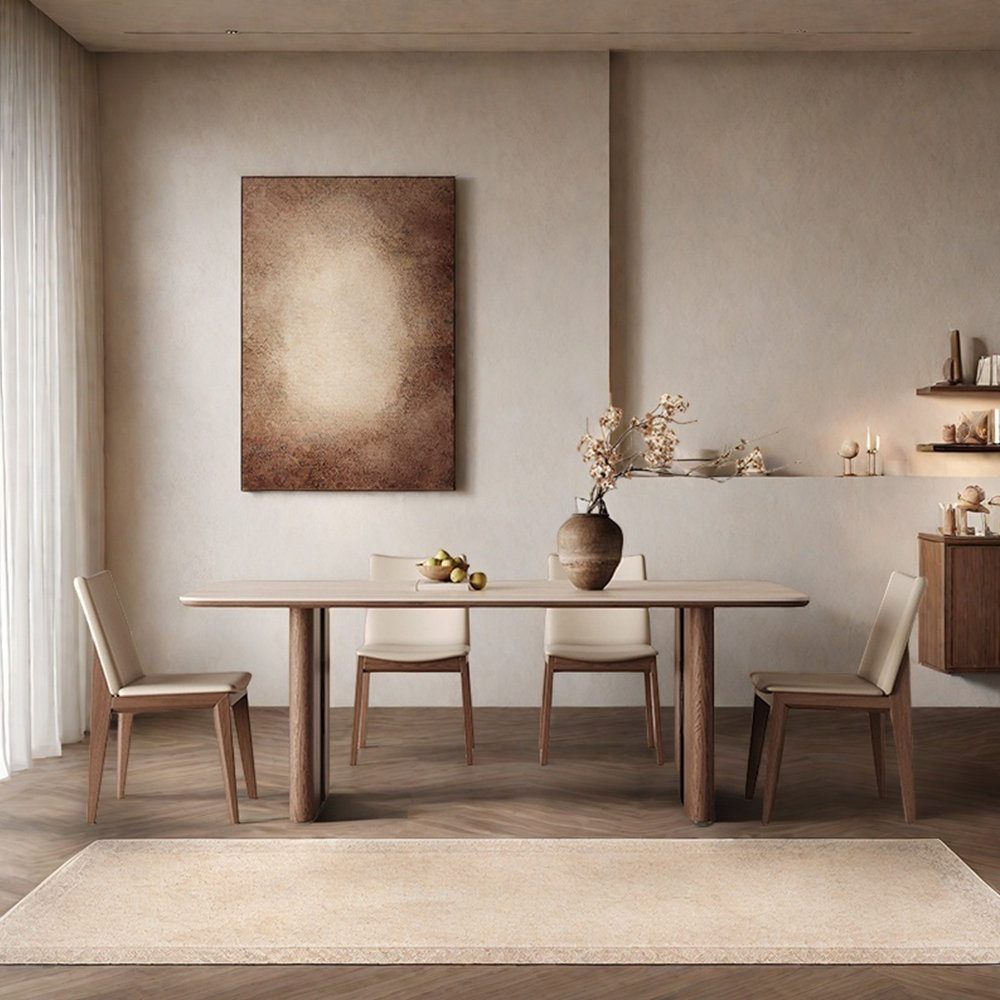 Elamer European modern simple dining table set | Wayfair