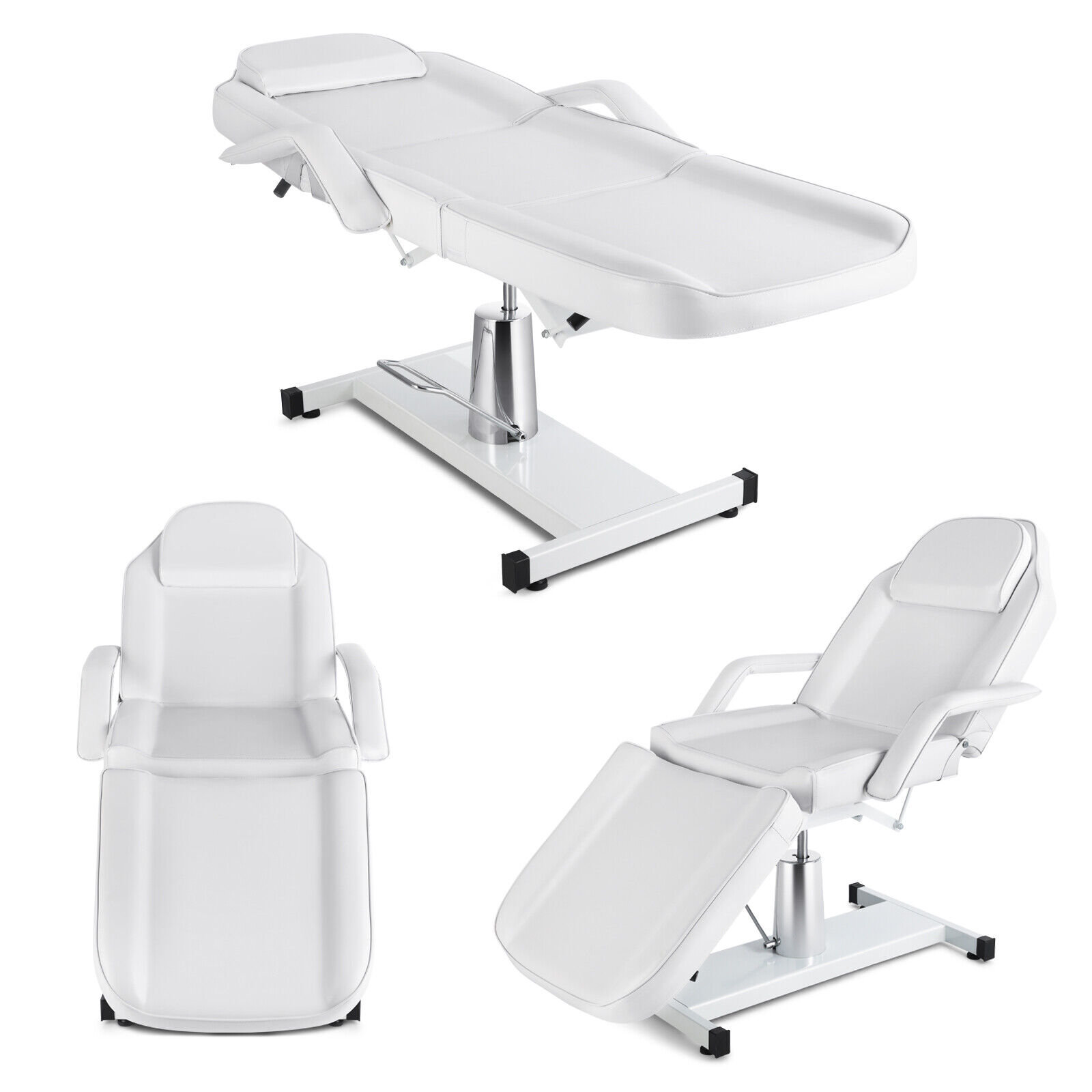 Inbox Zero Hydraulic Adjustable Massage Bed Facial Table Tattoo Chair ...