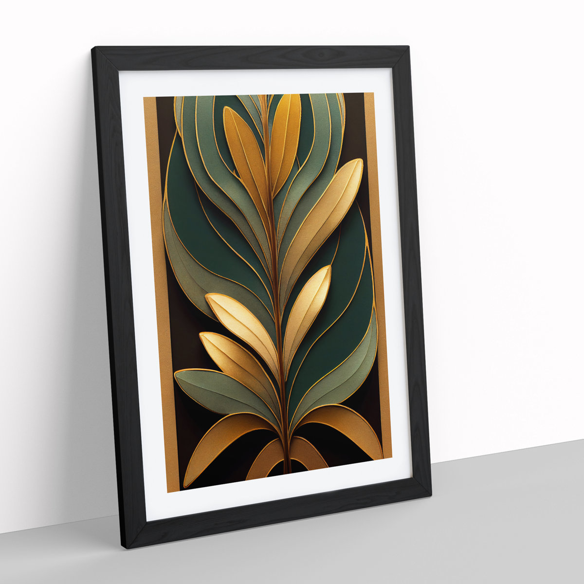 Marlow Home Co. Leaves No.3 - Picture Frame Graphic Art & Reviews ...
