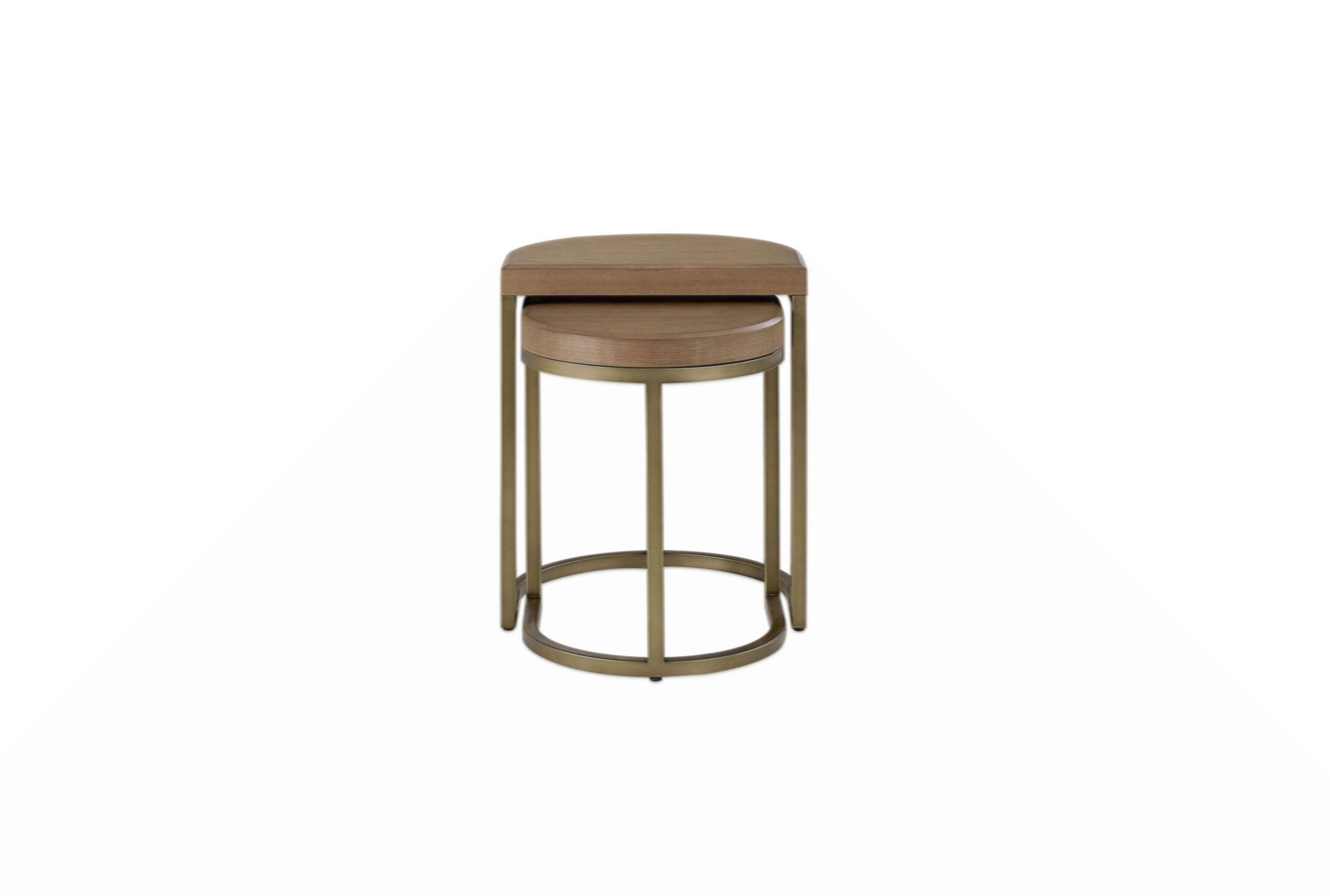 WANDINGT Nesting Tables - Latte Modern Nesting Tables | Wayfair