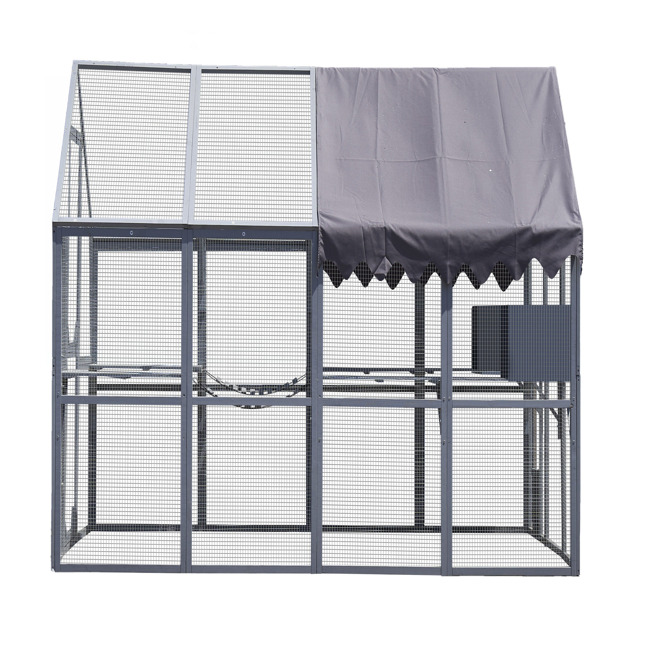 One Allium Way® Spacious Outdoor Cat House with Platforms and ...