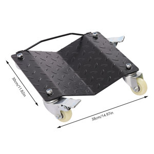 YINXIER 6000lb. Capacity Heavy Duty 4 Tire Wheel Platform Dolly | Wayfair