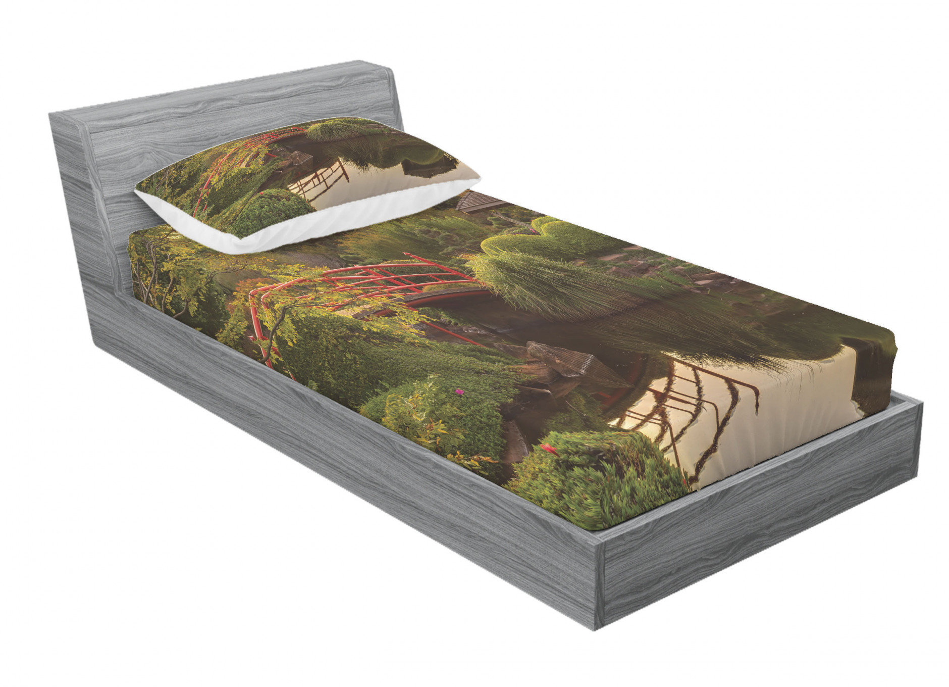 Ambesonne Japanese Sheet Set | Wayfair