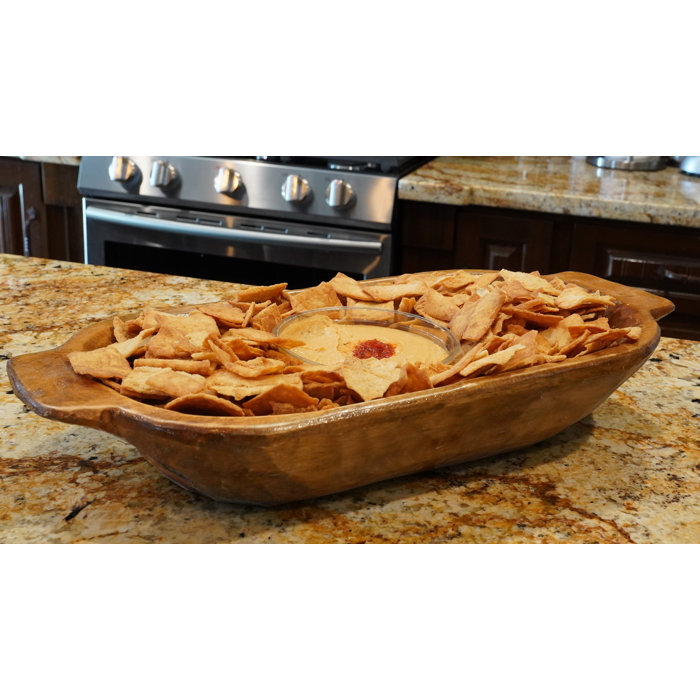 Loon Peak® Shevlin Wood Serving Dish & Reviews | Wayfair