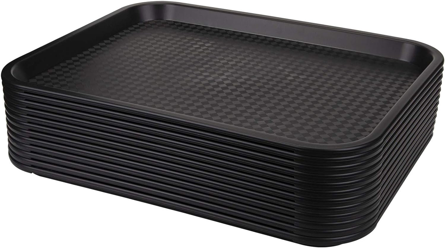 Latitude Run® 12 Pack Fast Food Tray, 13.8 X 10.5 Inch Plastic ...
