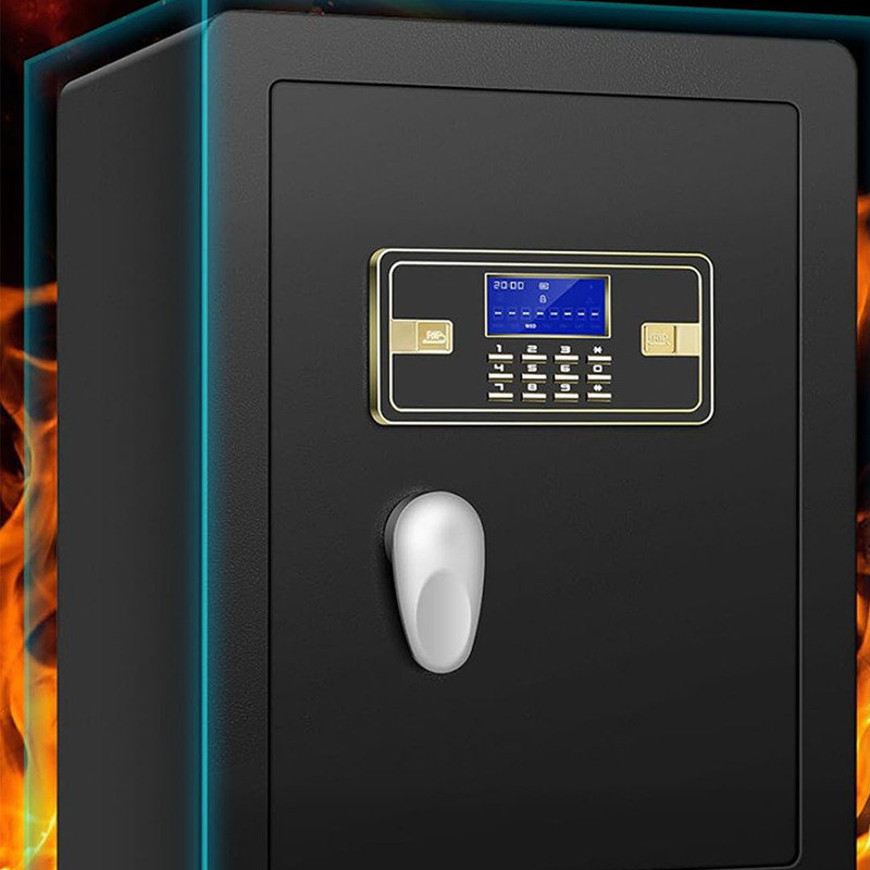 DEBLIT Extra Large Heavy Duty Safe Box, Home Safe with Double Safety ...