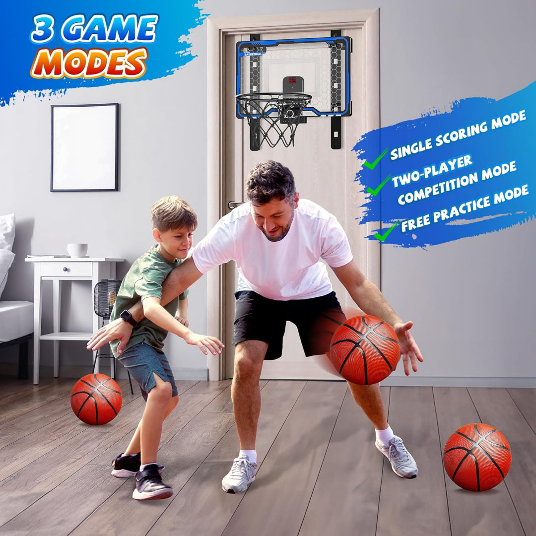 Phantoscope Indoor Basketball Hoop Toys For Kids, Adjustable Height ...
