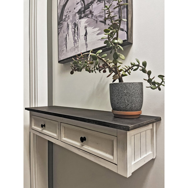 August Grove® Liesel 36'' Solid Wood Console Table | Wayfair