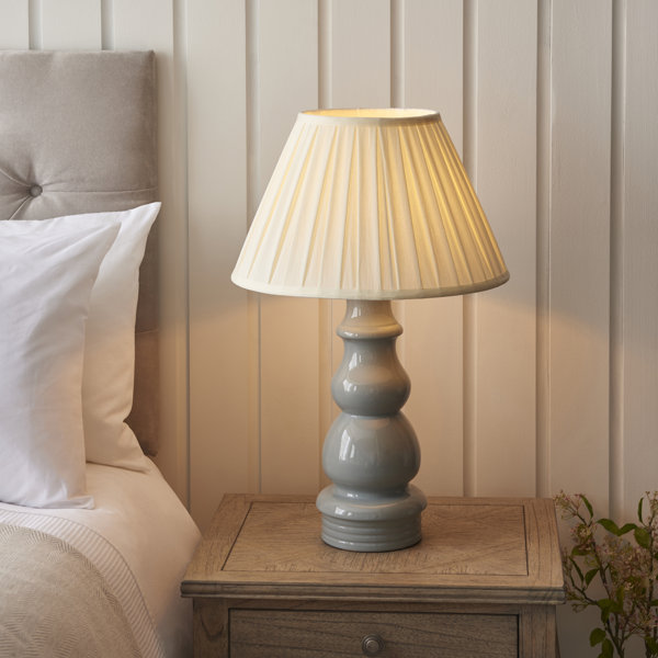 Rosalind Wheeler Ahmik 44.5Cm Blue Table Lamp | Wayfair.co.uk