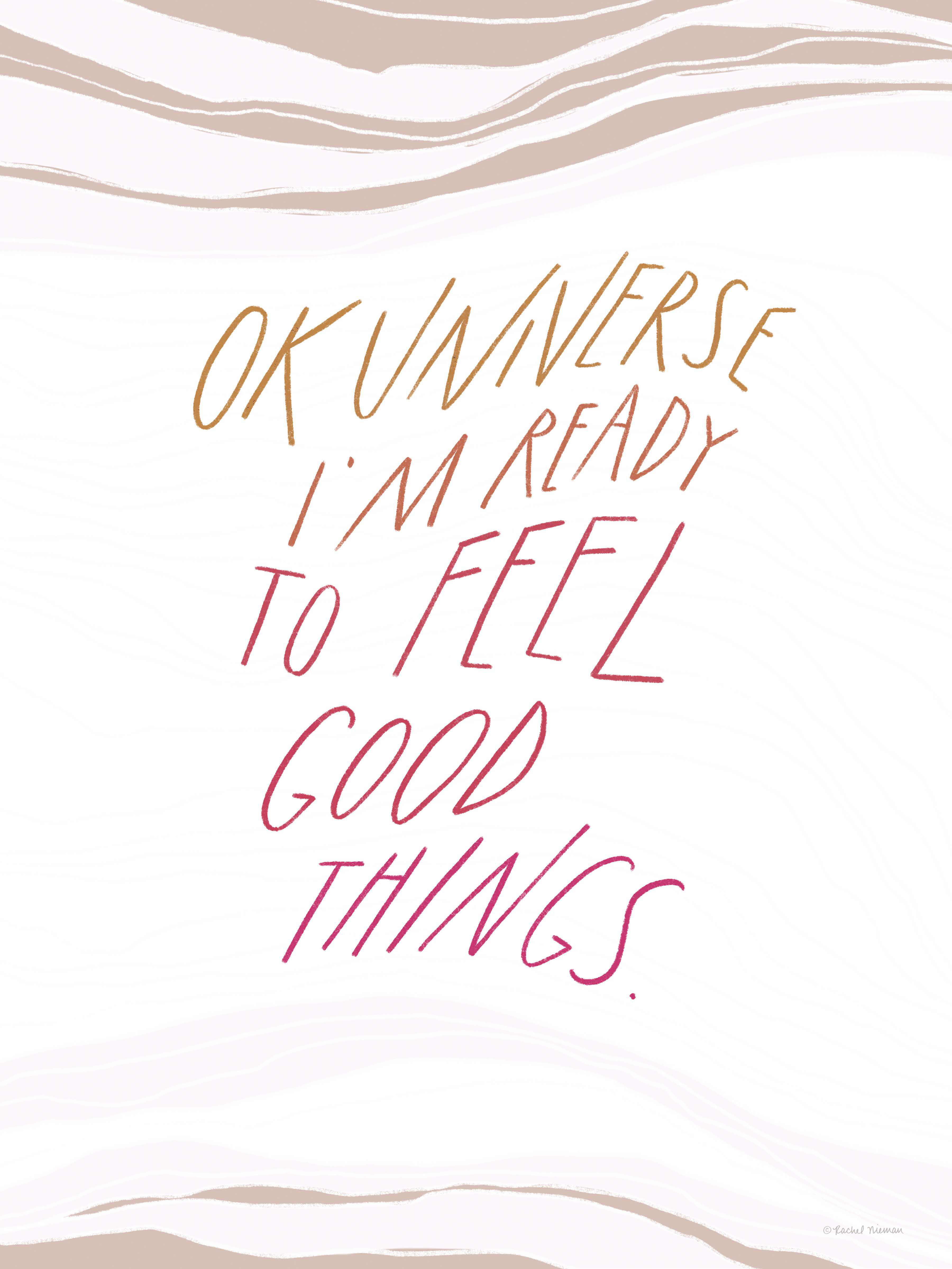 Trinx Feel Good Things - Wrapped Canvas Textual Art | Wayfair