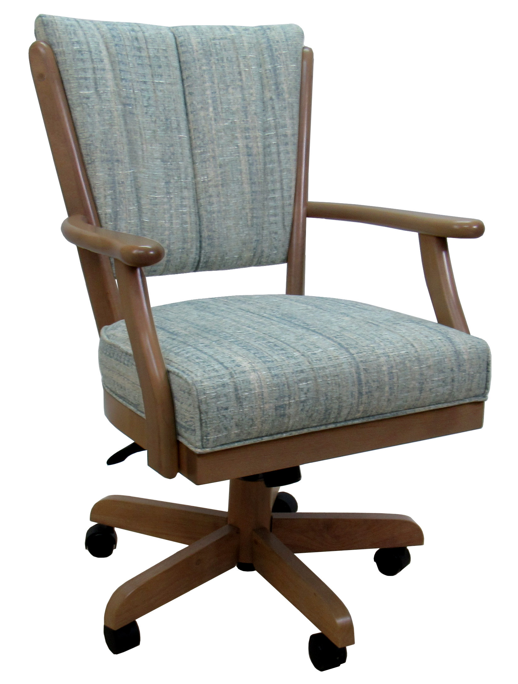 Red Barrel Studio® Classic Swivel Tilt Kitchen Caster Chair With Wheels ...