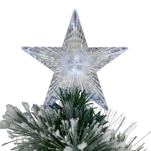 The Holiday Aisle® Arbre de Noël artificiel pin vert en fibre optique 6 ...